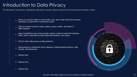 Data Privacy IT Powerpoint Presentation Slides Presentation Graphics Presentation PowerPoint