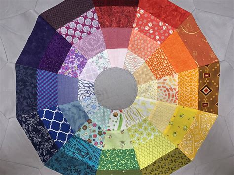 Color Wheel Wall Hanging Tutorial Madam Sew In 2024 Color Wheel