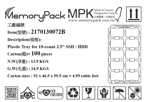 Ssd Plastic Tray Packaging Tray Verpackung Lade Verpakking