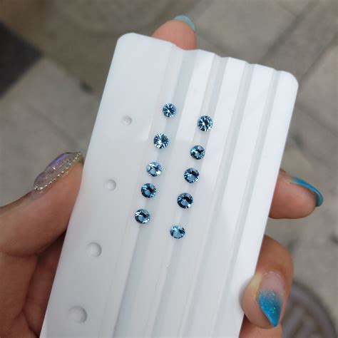 리연 On Twitter 최상급 컬러의 산타마리아 아쿠아마린 라운드 🌊 윈도우 개선 및 색상 향상을 위해 브릴리언트 컷팅으로 재연마했어요