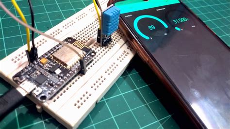 Room Temperature Over Internet With Blynk Esp8266 And Dht11 5 Steps