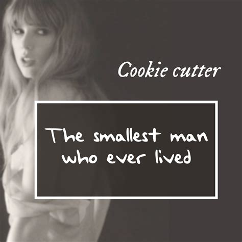 Stl File Taylor Swift Ttpd The Smallest Man Who Ever Lived Cookie Cutter 👨 ・3d Printer Model