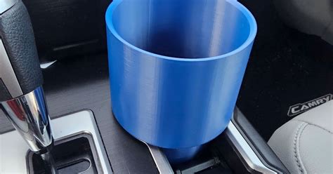 Parametric Cup Holder Adapter By Engineer4fun Download Free Stl Model