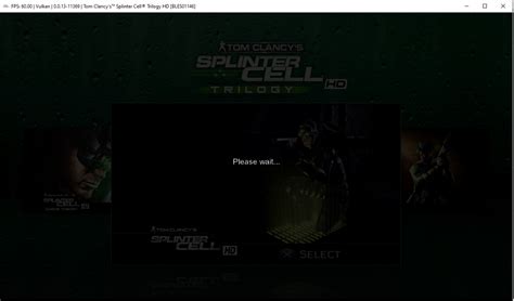 Regression Implemented Trophy Cause Splinter Cell Trilogy Hd Stuck At