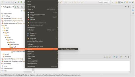 Github I Cant Run Junit In Eclipse For Git Project Stack Overflow