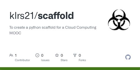 Github Klrs21scaffold To Create A Python Scaffold For A Cloud