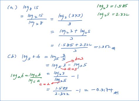 Example Change Of Base Of Logarithms SPM Additional Mathematics