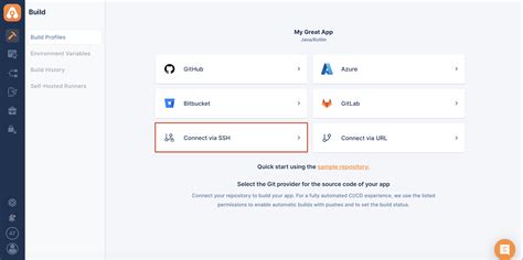 Connecting To Private Repository Via Ssh Appcircle Docs