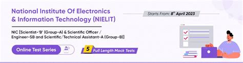 nielit nic scientist b scientific technical assistant a 2023 ots