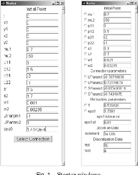 Figure 1 From Interactive Initialization And Continuation Of Homoclinic And Heteroclinic Orbits