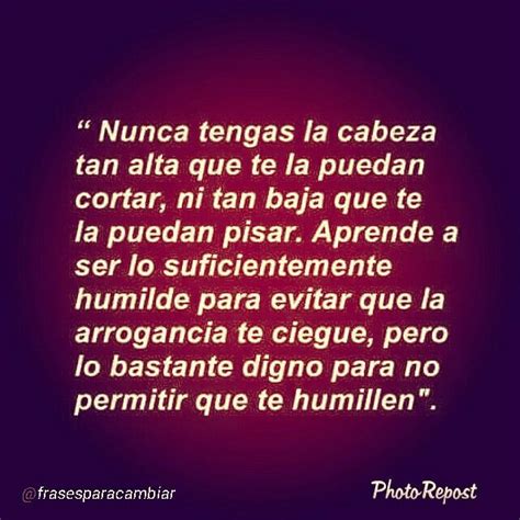 Nunca Dejarse Humillar