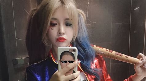 옆에 조커 없는 할리퀸 코스프레 하이라이트 Youtube
