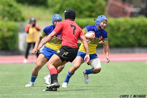 5月28日日 京都工学院高校vs京都成章高校 第52回京都ラグビー祭 関西ラグビーフットボール協会