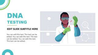 Genomic Sequencing PowerPoint Template SlideModel