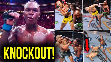 How Israel Adesanya Defeated Alex Pereira Ufc 287 Fight Highlights