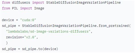 Lambdalabssd Image Variations Diffusers · V20 Is Not A Valid Revision
