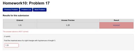 Solved Homework10 Problem 17 Previous Problem Problem List