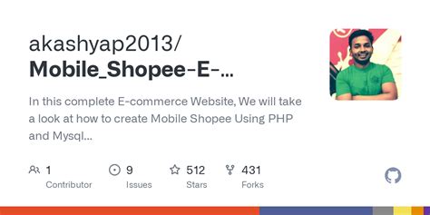Github Akashyap Mobile Shopee E Commerce Website In This