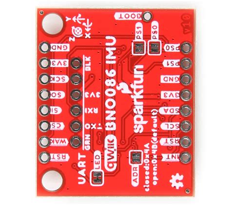 Hardware Overview SparkFun VR IMU Breakout BNO086 Qwiic Hookup Guide