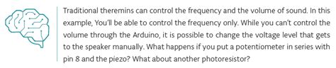 Project 06 Light Theremin Employing A Potentiometer General Guidance Arduino Forum