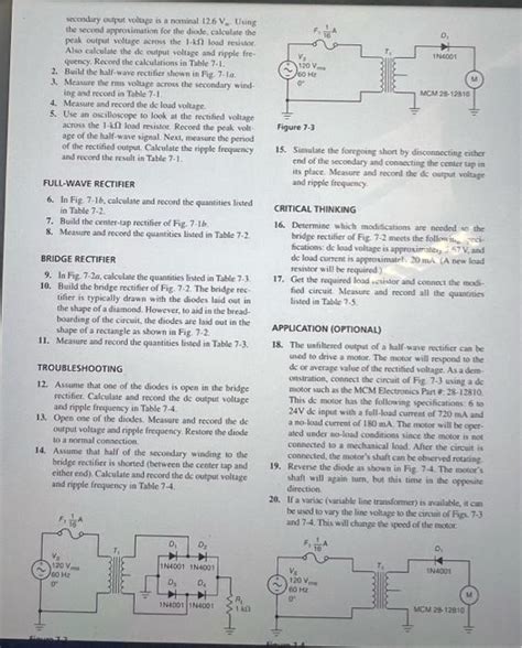 Solved The Three Basic Rectifier Circuits Are The Half Wave