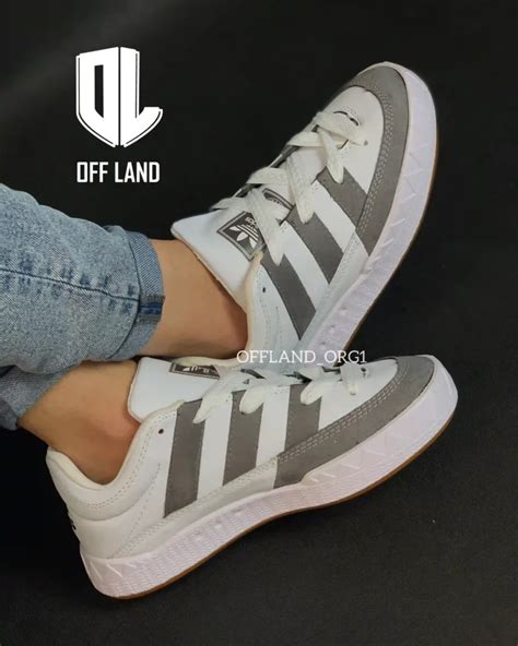 خرید و قیمت کفش آدیداس آدیماتیک سفید طوسی مشکی از آفلند