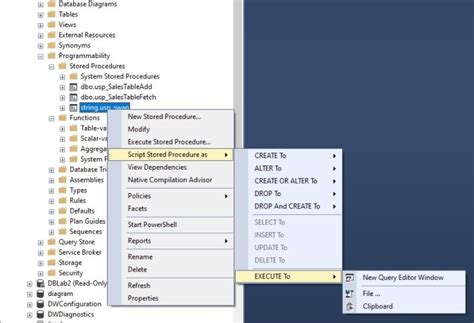 Dbeaver Programmable Object Procedure Arguments Learning In The