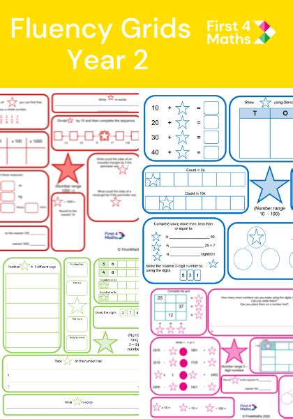 First4maths Fluency Grid Year 2 First4maths