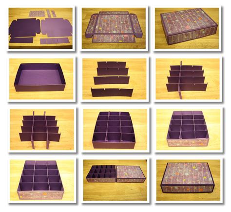 Count Divider Box With Lid Bits Of Paper