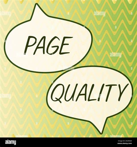 Handwriting Text Page Quality Concept Meaning Effectiveness Of A Website In Terms Of Appearance
