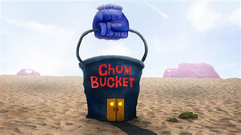 Chum Bucket Realism Cartoon Image