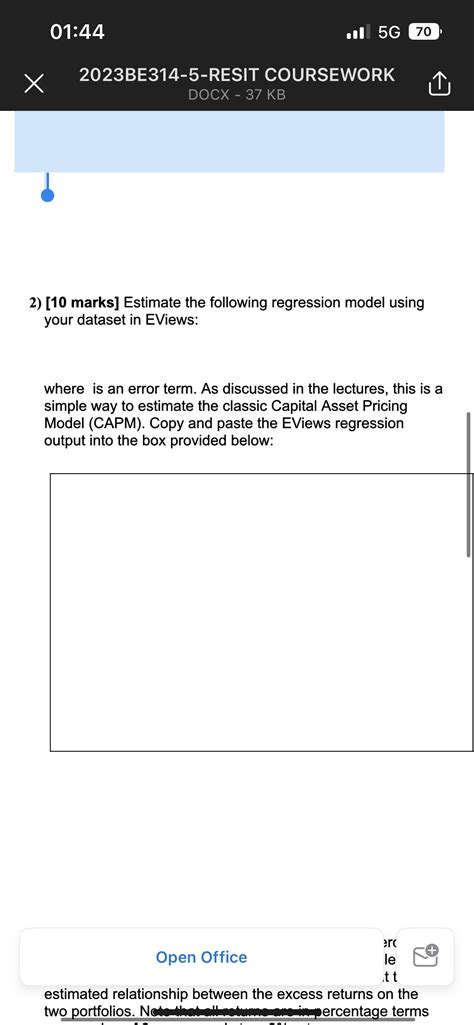 Solved Marks Test The Null Hypothesis That Against A Chegg