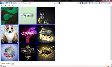 How To Create An Infinite Scrolling Web Gallery