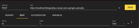 Simple Rest Api Phpmysql Webblogs