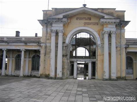 Abandoned Soviet Train Station In Abkhazia