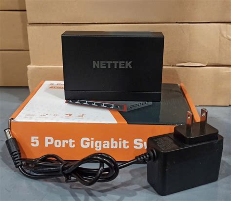 Bộ Chia Mạng 5 Cổng Tốc Độ 1000mbps Nettek Nt E5g M