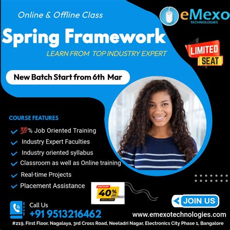 Best Spring Framework Training Institute In Bangalore By Emexo Technolofies Mar 2025 Medium
