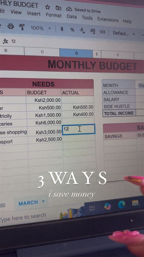 N A N J I 3 Ways I Save Money As A 21 Year Old Who Lives In Nairobi 💰