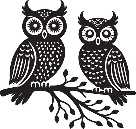 Owl Silhouette Owl Silhouette Illustration 47426014 Vector Art At Vecteezy