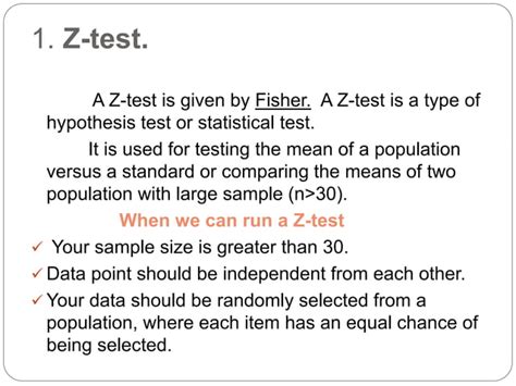 Parametric Statistical Tests Pptx
