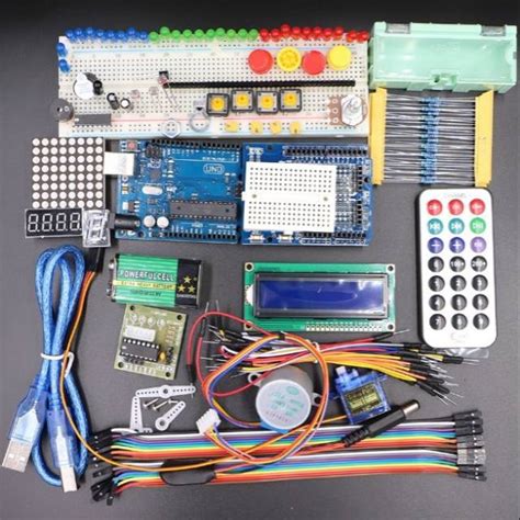 jual arduino uno r3 beginner kit paket level 1 untuk pemula shopee