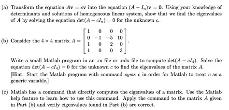 solved matlab assignment 2 problem a real number c is an