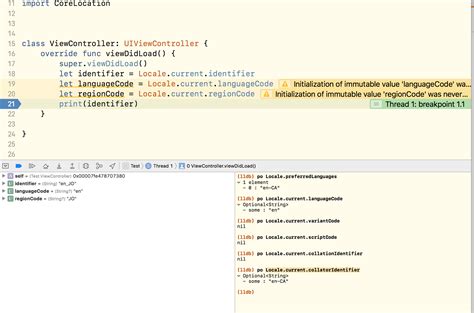 Ios Why Localecurrentidentifier Is Invalid Stack Overflow
