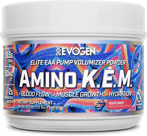 Evogen Amino Kem Eaa And Bcaa Powder Pump Volumizer