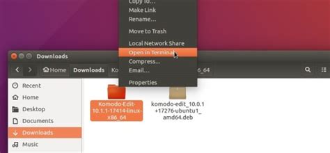Install Komodo Edit 101 Via Official Binary In Ubuntu 1604 Ubuntuhandbook
