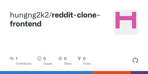 Github Hungng2k2reddit Clone Frontend