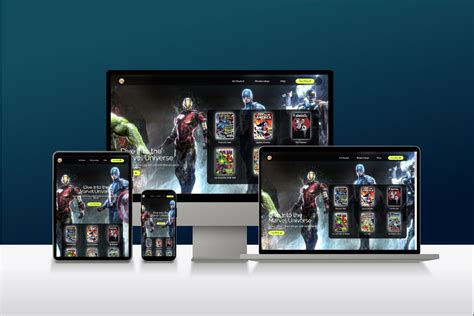 Github Abdullaha2hmarvel Comics Landing Page Html Css Github The Landing Page Showcases The