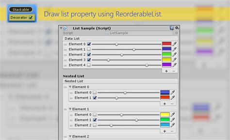 Free Open Source Stackable Decorator Property Drawer With Multiple Stackable Decorator