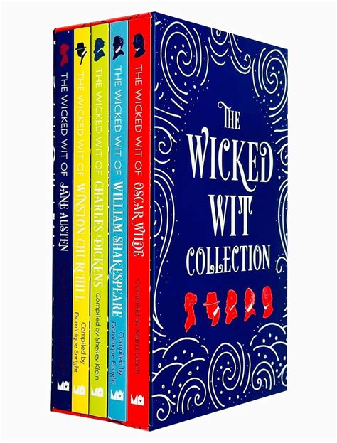 The Wicked Wit 5 Book Collection Set Egyptian American Book Center