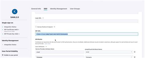 Jumpcloud Idp Sso Setup Instructions